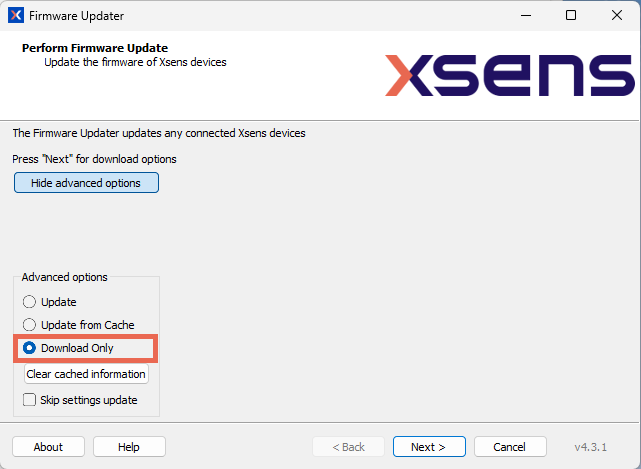 Xsens Knowledge base