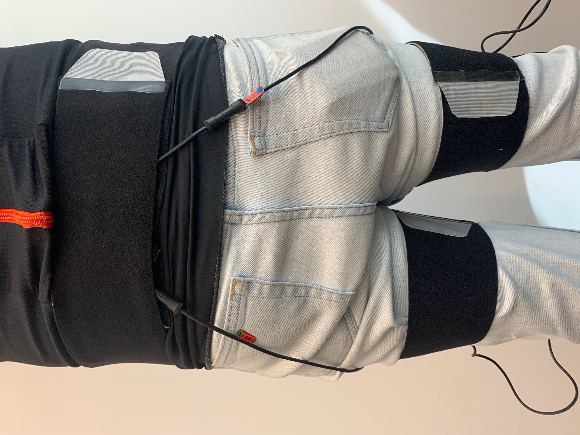 Xsens Link Shirt Sensor Placement