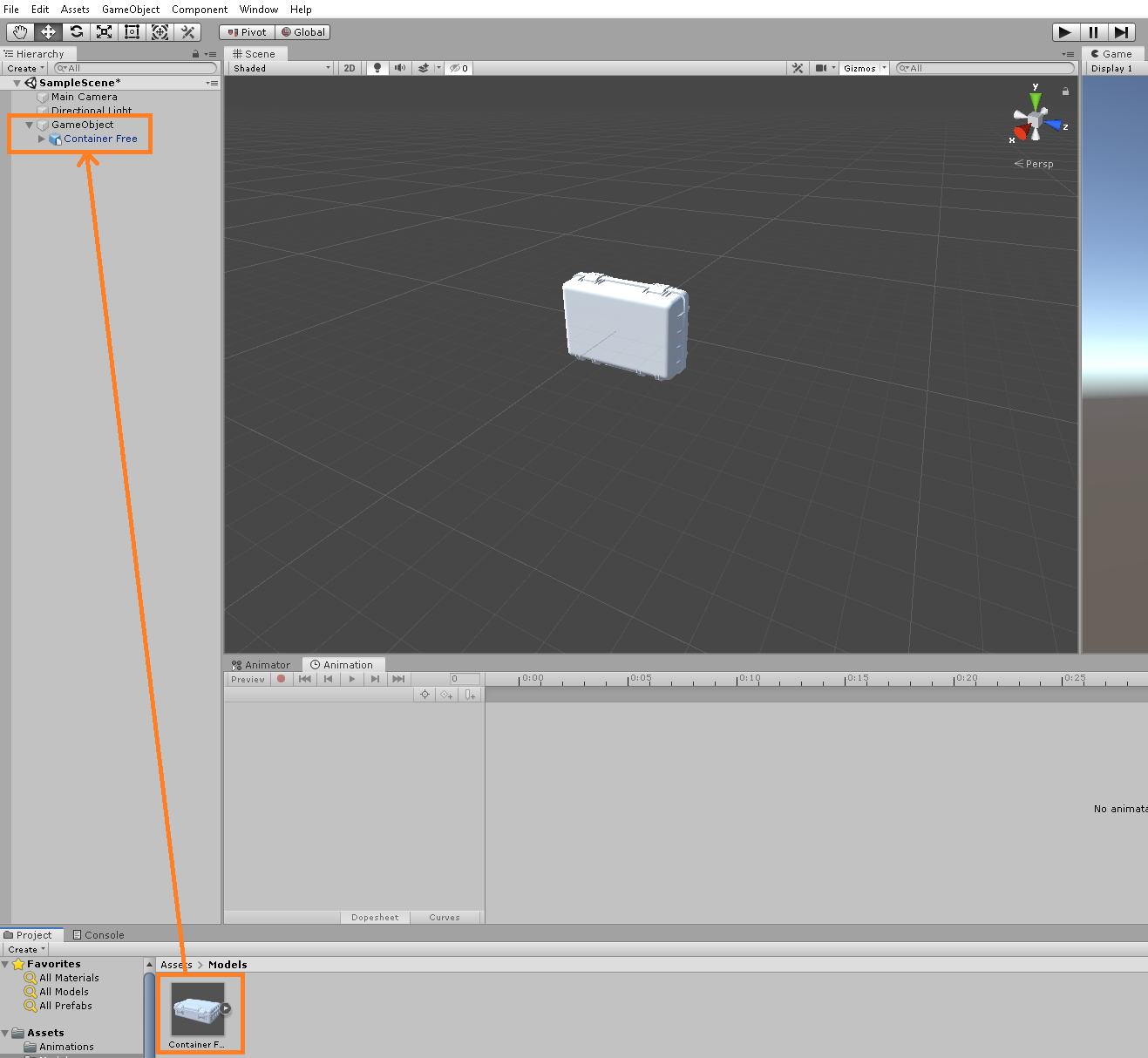 FBX 文件导入 Unity