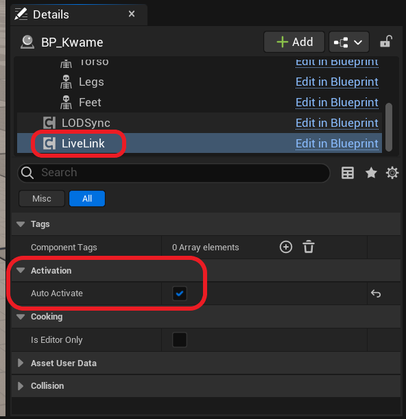 MVN Unreal Live Link Plugin UE5