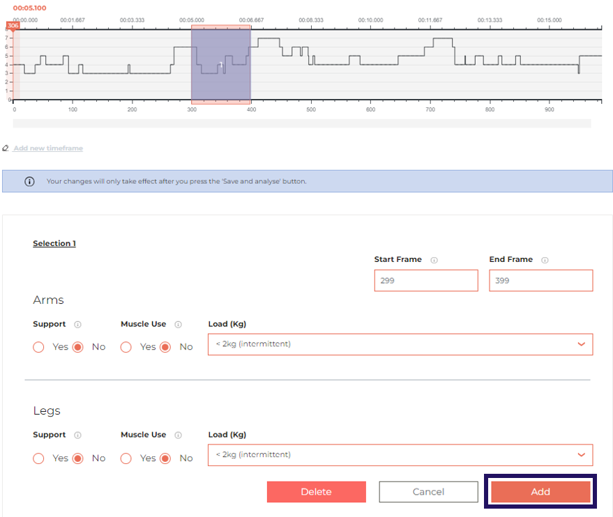 RULA Report - How to generate a report?