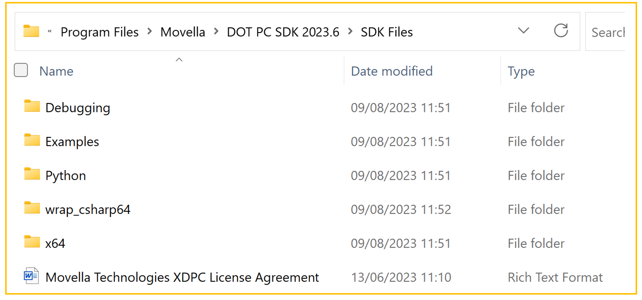 Movella DOT PC SDK Guide