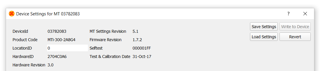 Quick start for MTi Development Kit