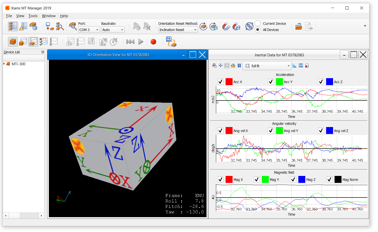 Quick start for MTi Development Kit