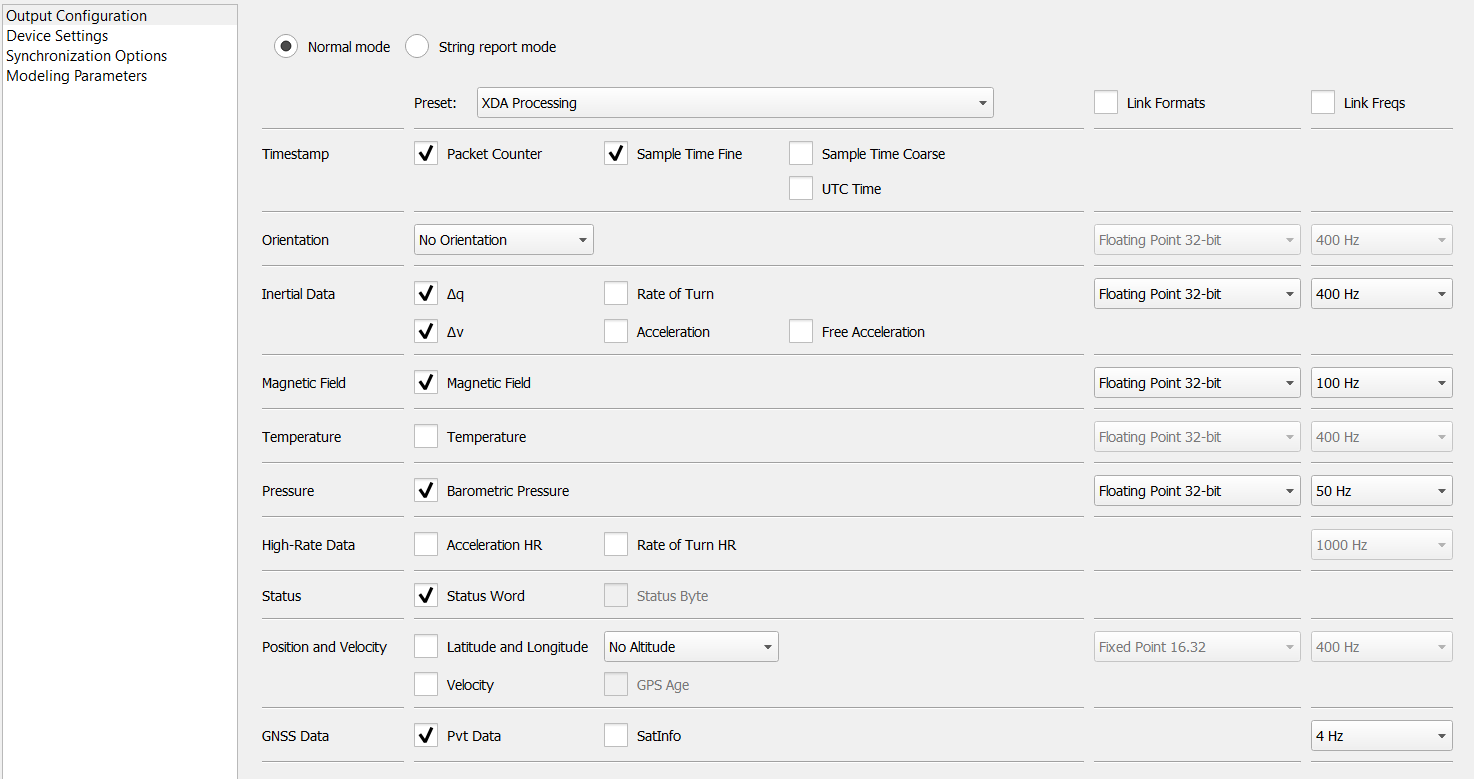 Recording a MTB file with XDA Processing