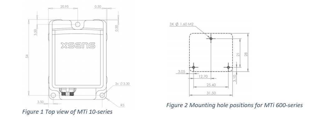Migration: MTi 10/100-series to MTi 600-series