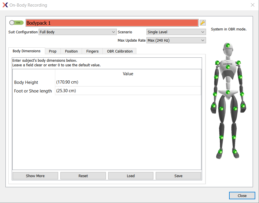 On Body Recording (OBR)