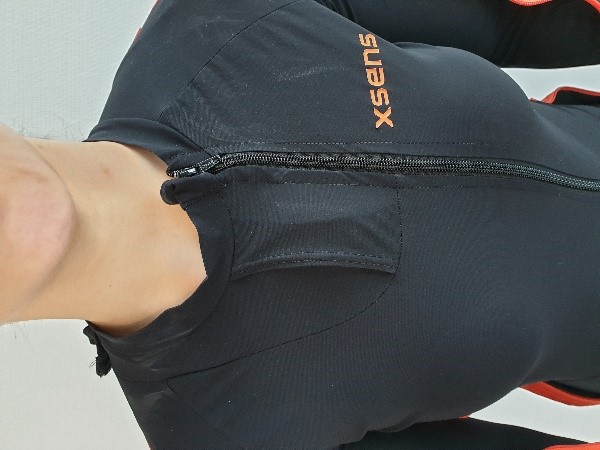 Sensor Placement in Xsens Link System