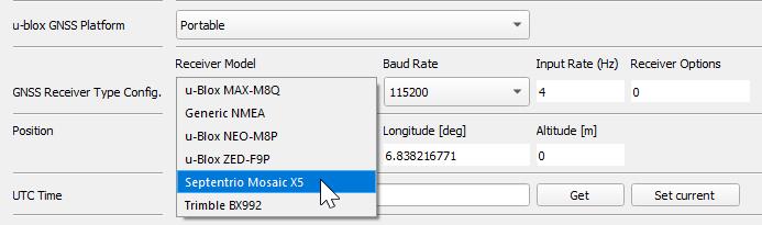 Interfacing a GNSS/INS device with the Unicorecomm UB482 GNSS receiver