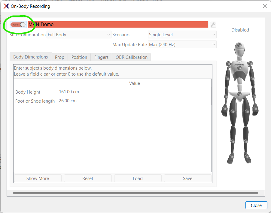 On Body Recording (OBR)
