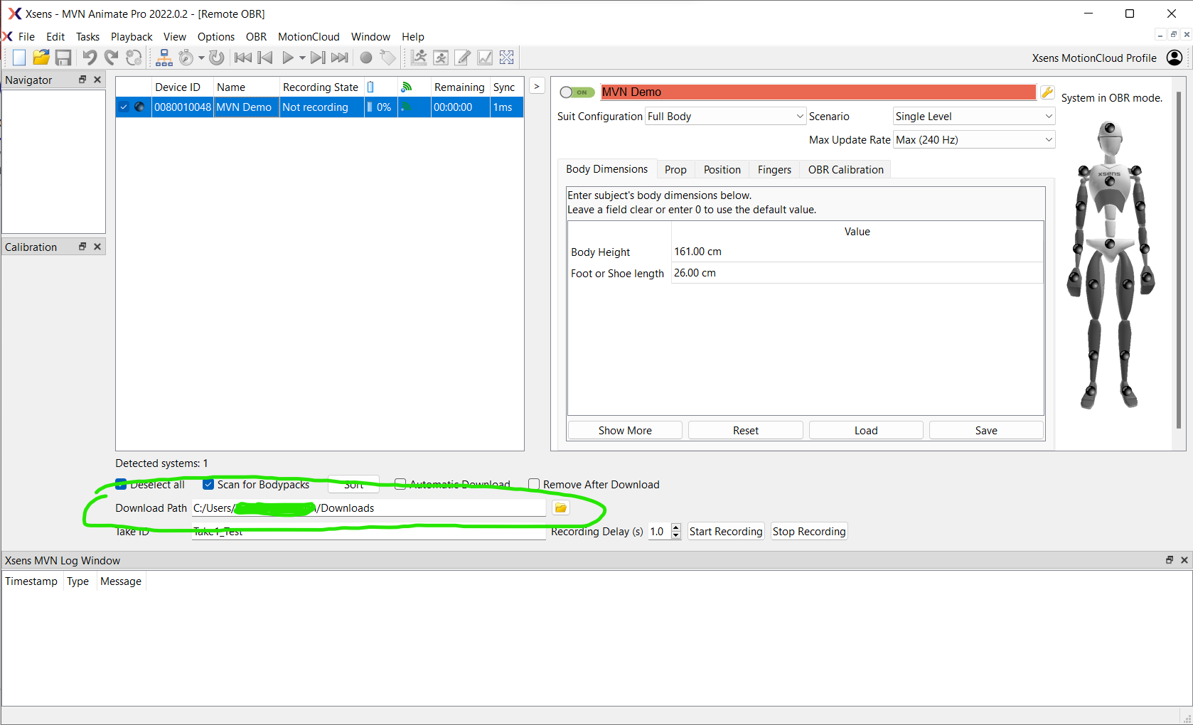 On Body Recording (OBR)
