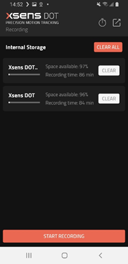 Xsens DOT APP Guide v2020.4
