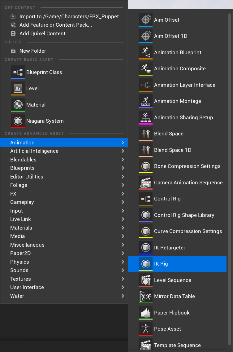 FBX import into Unreal Engine
