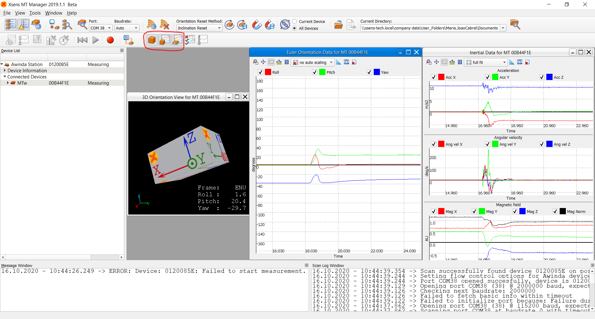 Getting started with MTw and MT Manager 2019