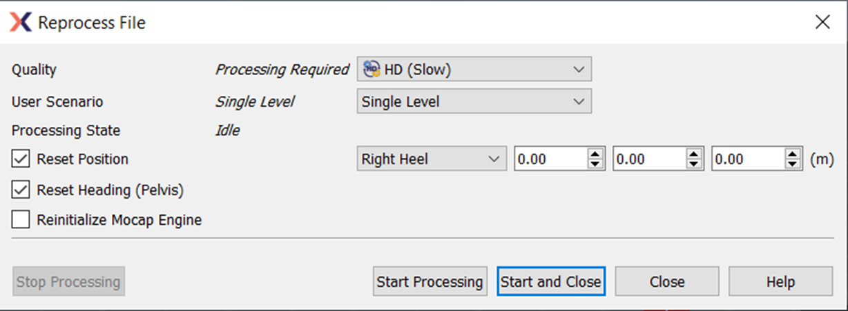 Importing Motion Files into OpenSim