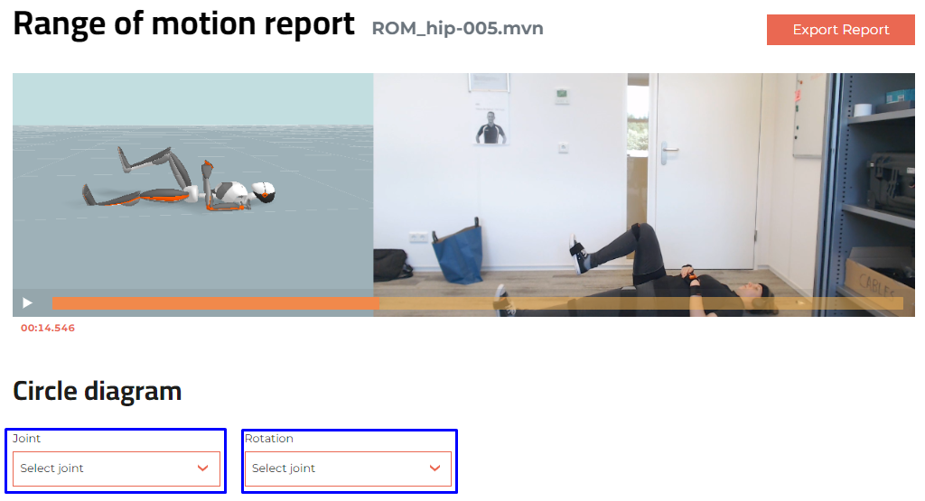 Range of Motion Report - How to interpret the report?