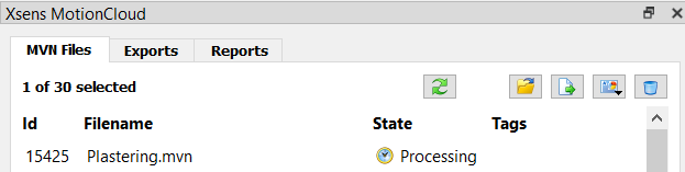 Generate reports with the MVN MotionCloud integration