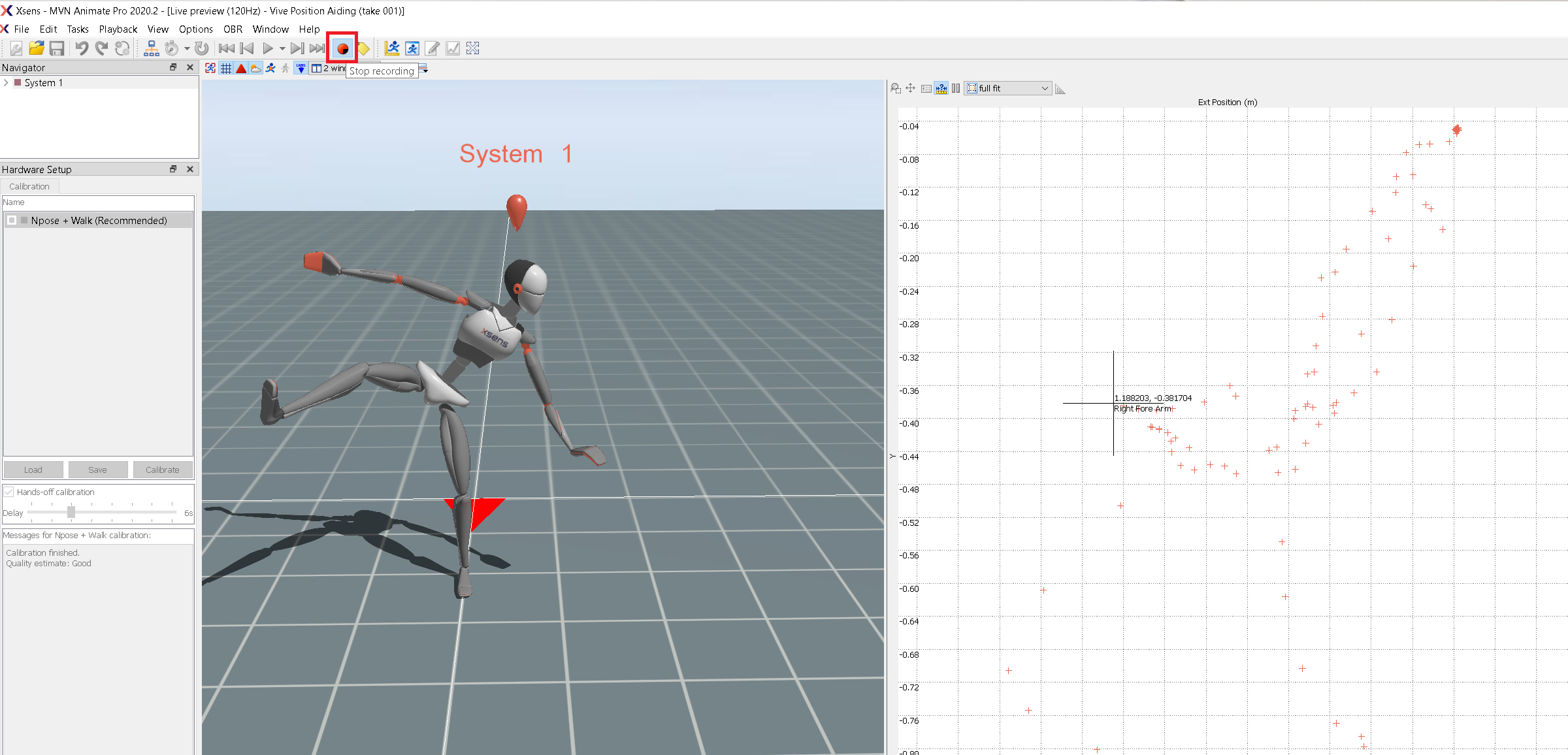 Position Aiding: HTC Vive