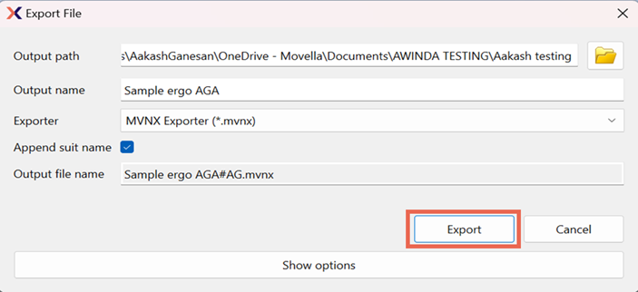 Importing .MVNX Files into Excel