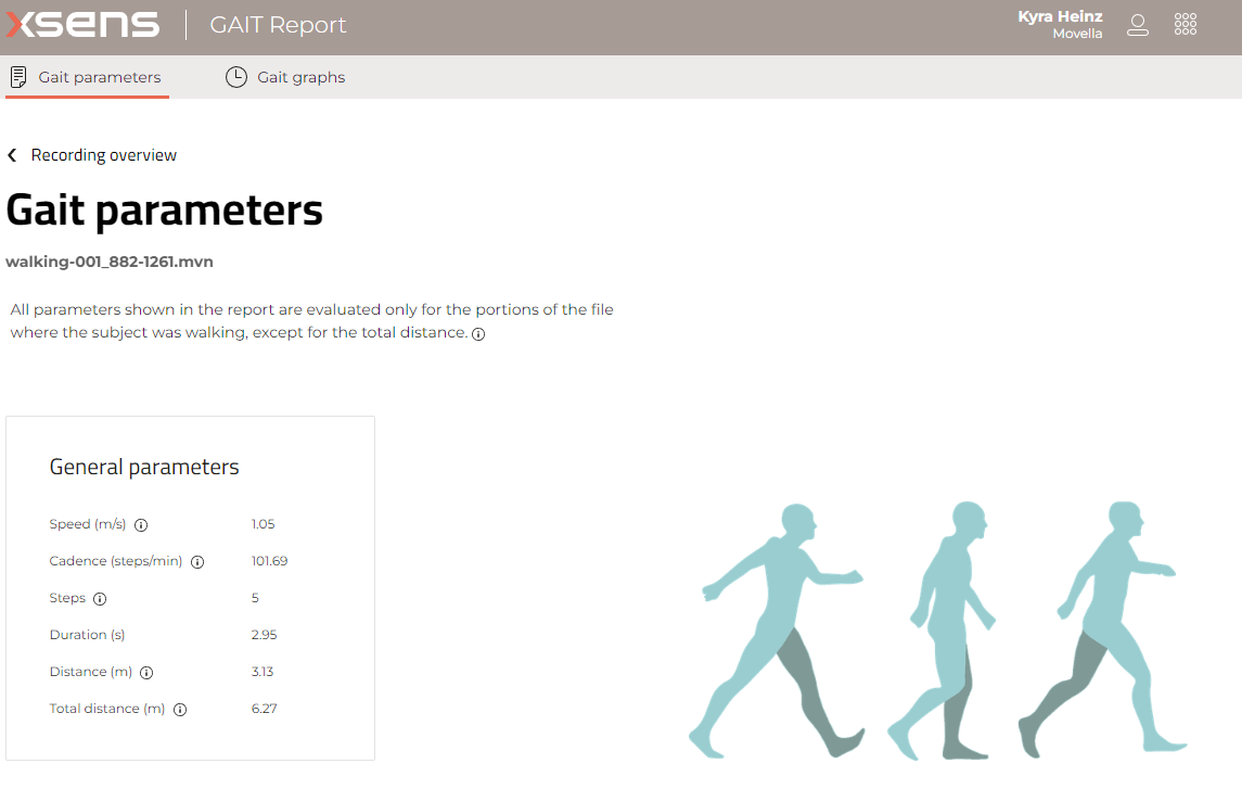 Gait Report - How to interpret data?