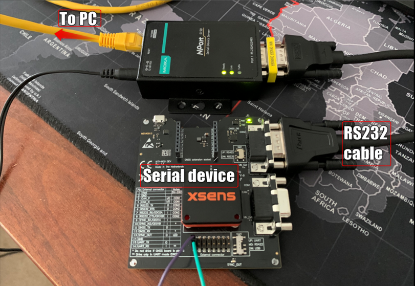 How to connect MTi devices using Ethernet protocol
