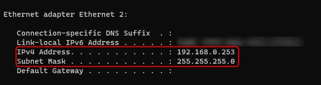 How to connect MTi devices using Ethernet protocol