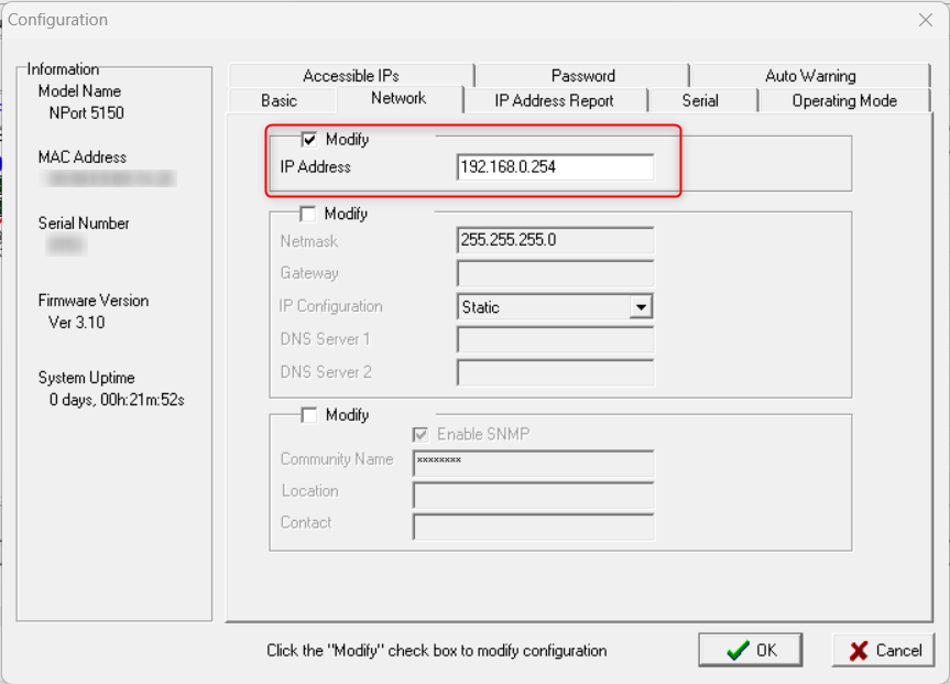 How to connect MTi devices using Ethernet protocol