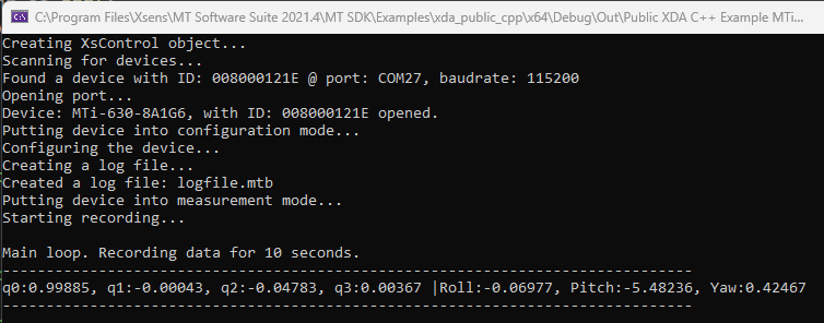How to connect MTi devices using Ethernet protocol