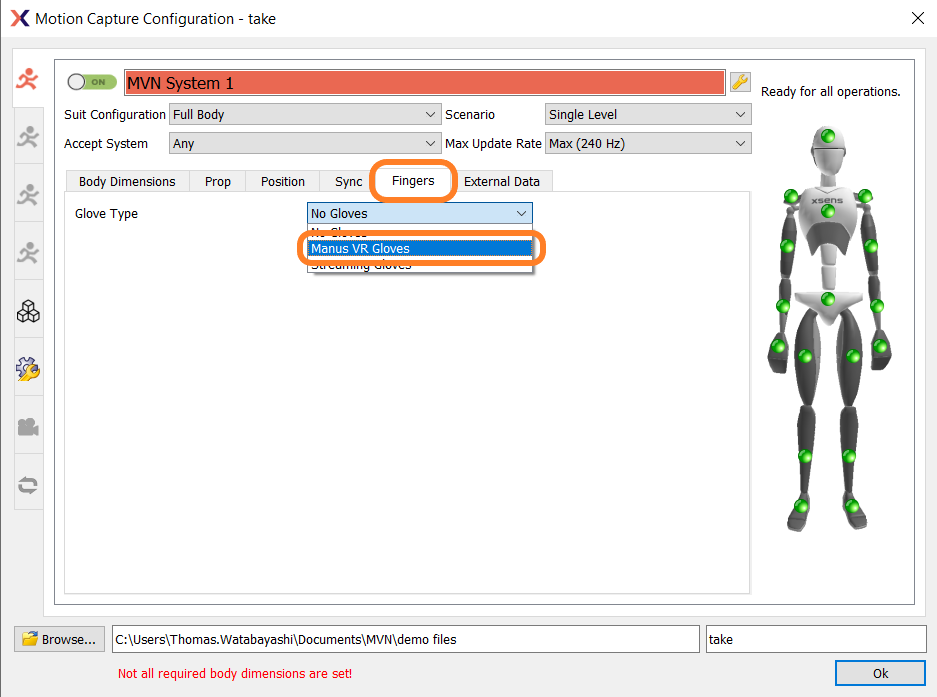 Full Body Mocap: Link, Live Link Face, Manus, Vive