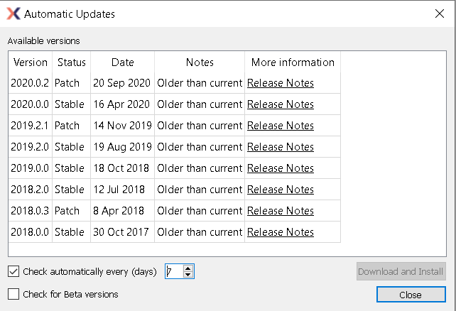 Install Previous Version of MVN